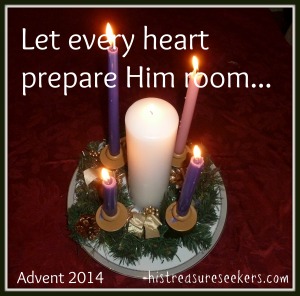 Advent 2014 – Day 23 | His Treasure Seekers