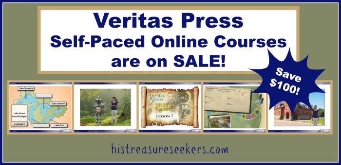 Veritas Press Courses are on Sale! | His Treasure Seekers